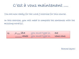 French reflexive pronouns | PPT