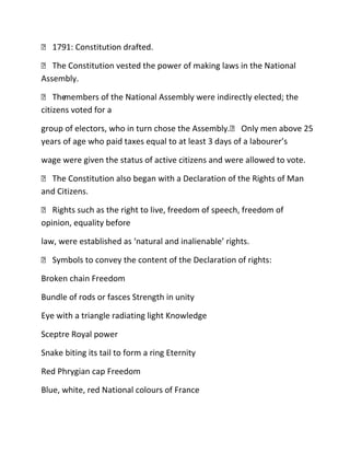 French revolution | DOCX