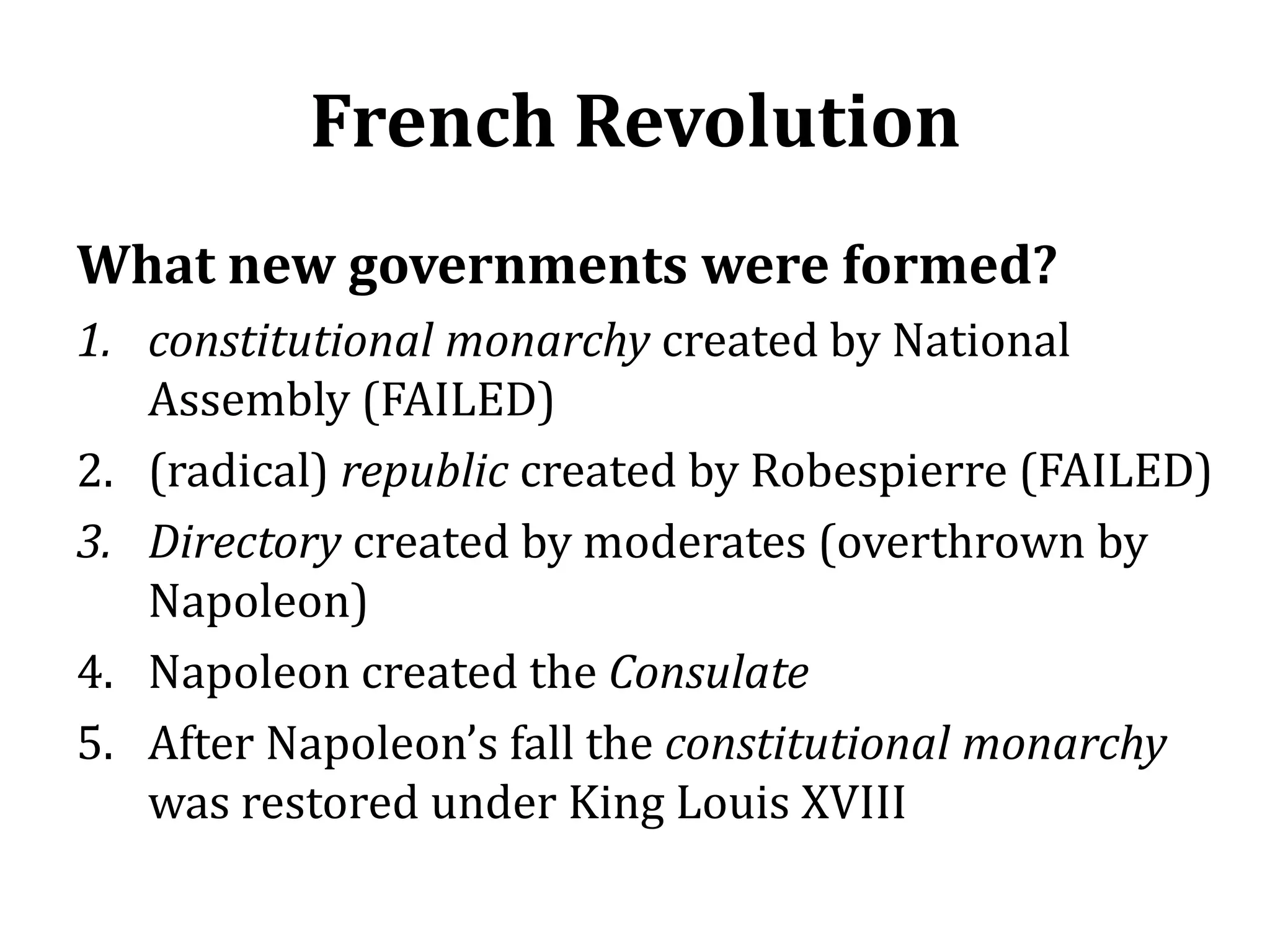 French revolution | PPTX