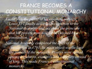 French revolution 1789 TO 1799 | PPTX