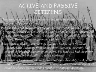 French revolution 1789 TO 1799 | PPTX