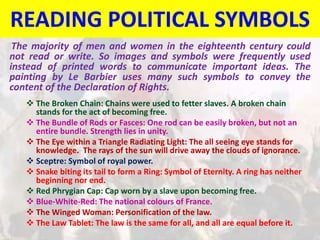 Political Symbols Of French Revolution Blue White Red