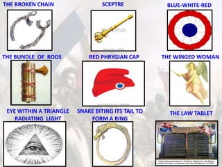 French Revolution Symbols The Broken Chain