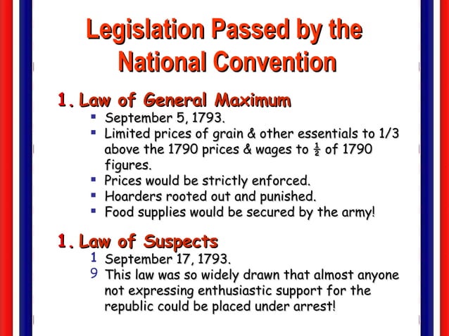 French Revolution - The Radical Phase | PPT