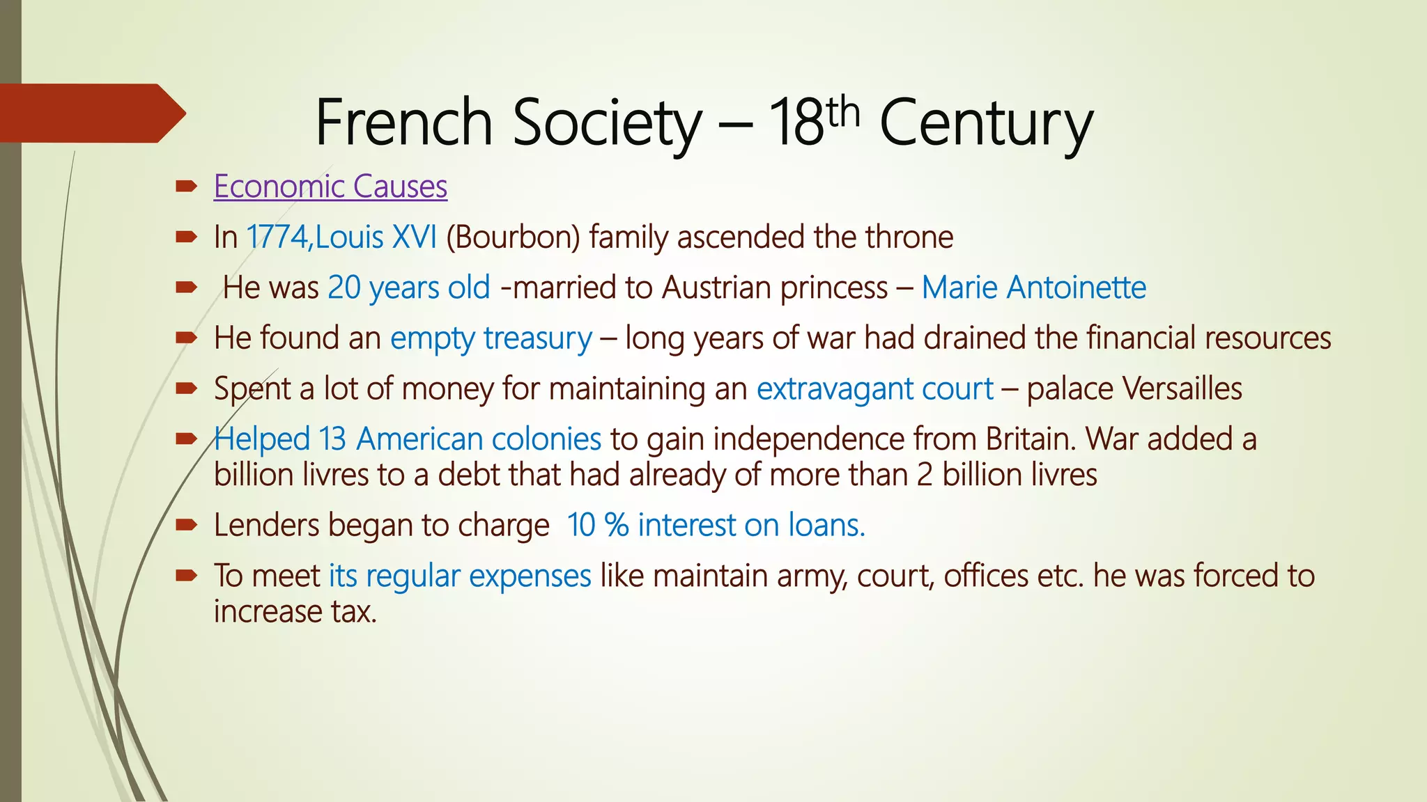 The French revolution | PPTX