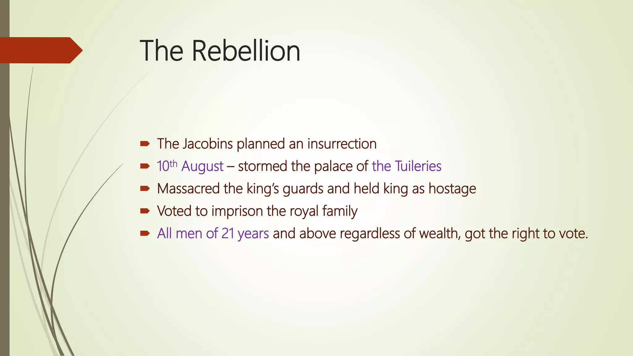 The French revolution | PPTX