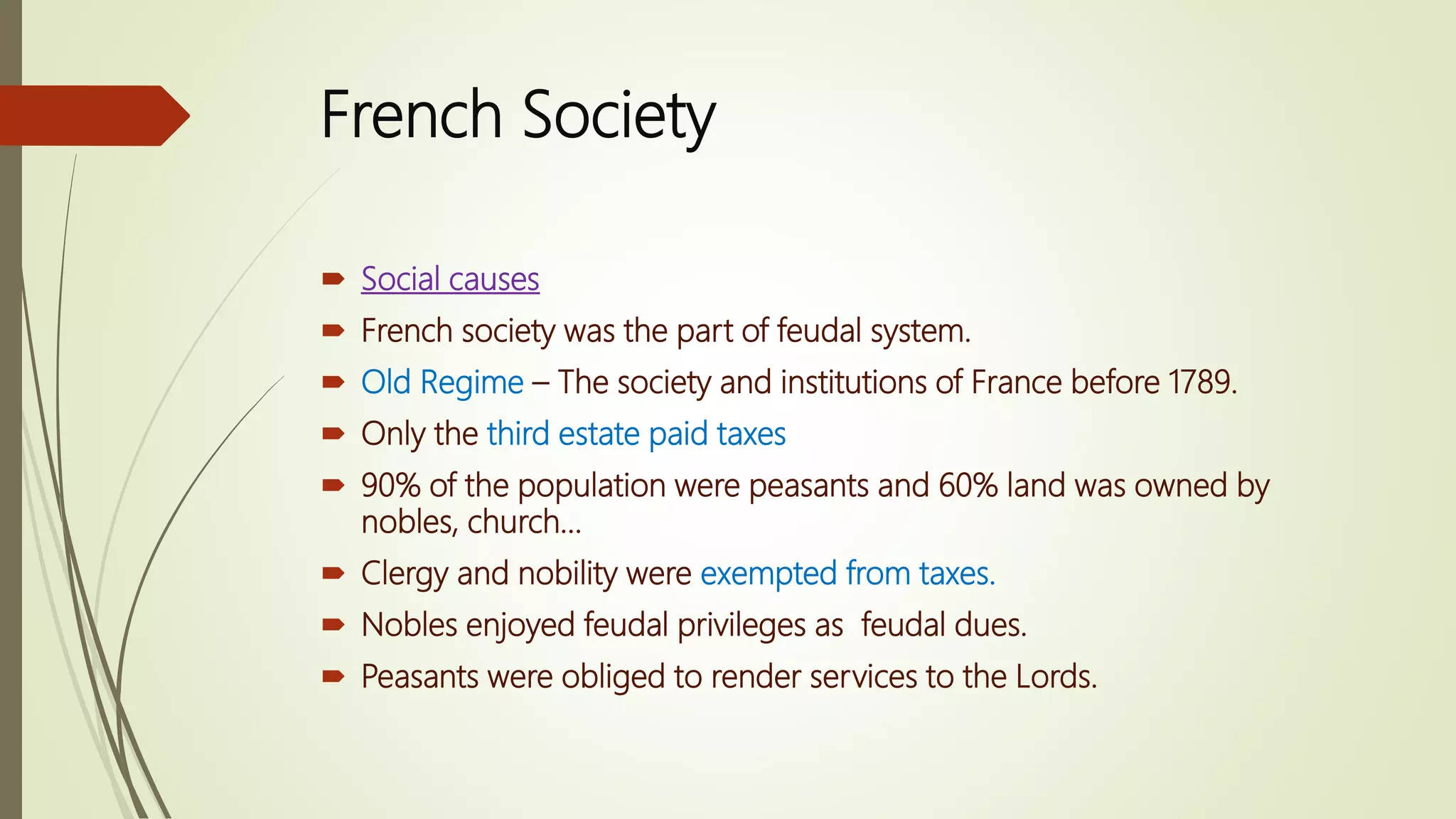 The French revolution | PPTX