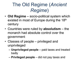 frenchrevolution. History of France and revolution ppt | PPT