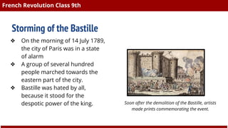 French Revolution class 9th history social science | PDF