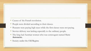 French revolution (1) | PPT