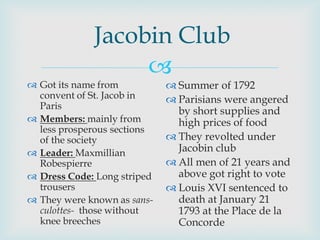 French Revolution class 9 CBSE | PDF