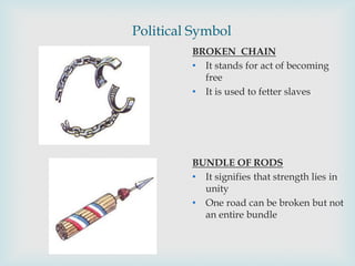 French Revolution Symbols The Broken Chain
