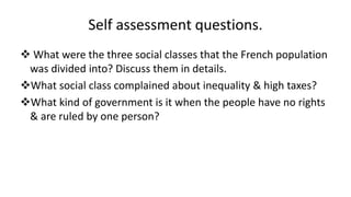 French revolution by mr maluleke | PPTX