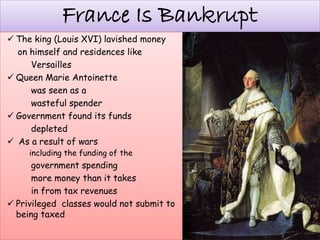 French revolution causes | PPT