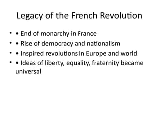 French_Revolution_Class9.pptxThe French Revolution was a major event in ...