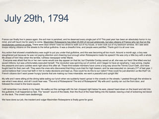 French revolution journal entries | PPTX | Economy | Business and Finance