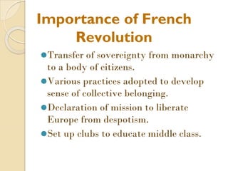 French Revolution ppt.pptx................. | PPTX
