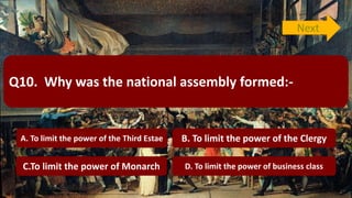 Class 9Social, French Revolution quiz.pptx