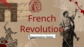 French Revolution Slides for Powerpoint or google slides | PPTX