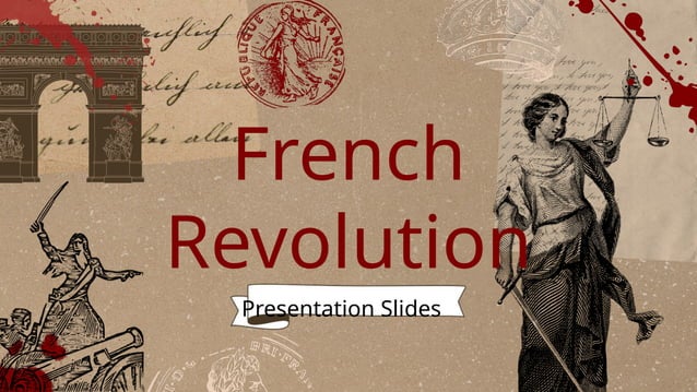 French Revolution Slides for Powerpoint or google slides | PPTX