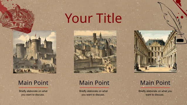 French Revolution Slides for Powerpoint or google slides | PPTX