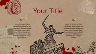 French Revolution Slides for Powerpoint or google slides | PPTX