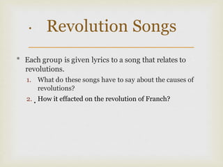 French revolution during 5 May 1789 – 9 Nov 1799 | PPTX