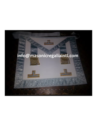 French Rite Apron | PDF