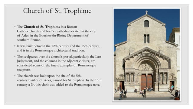 French Romanesque Architecture | PPTX | Christianity | Religion ...