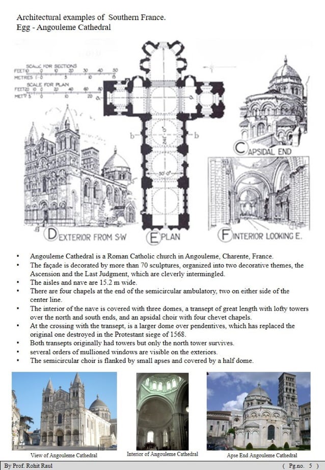 French romanesque architecture | PDF