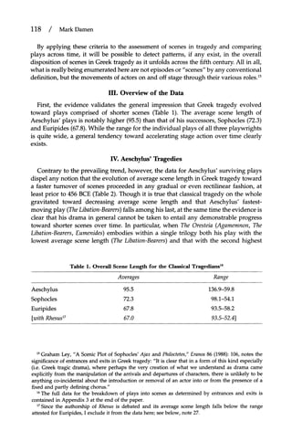 French scenes in greek tragedy, by mark damen | PDF