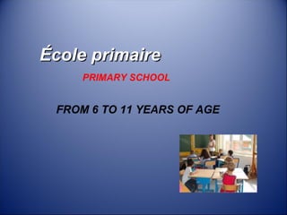 French school system | PDF