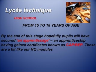 French school system | PDF