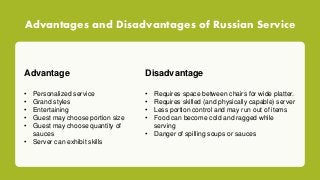 FRENCH SERVICE v RUSSIAN SERVICE.pptx