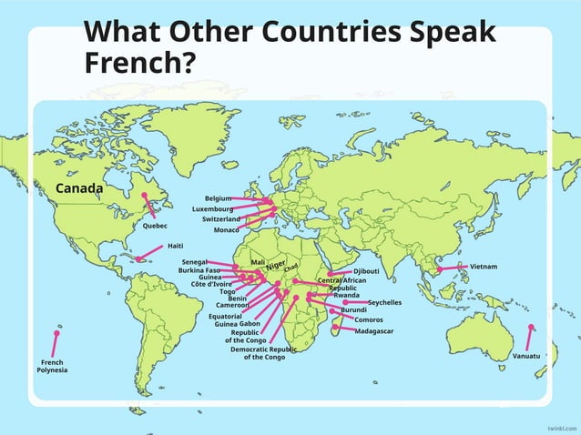 French speaking Countries around the World.ppt | Africa Travel | Travel ...
