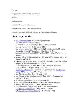 French theatre | DOCX