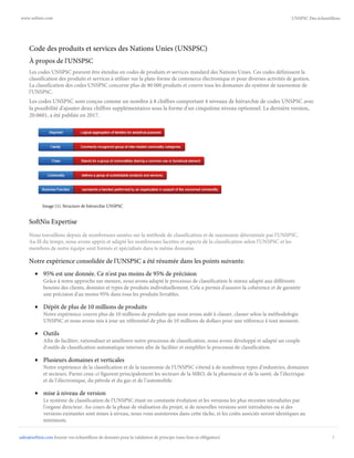 French unspsc product_service_classification_process_samples | PDF ...