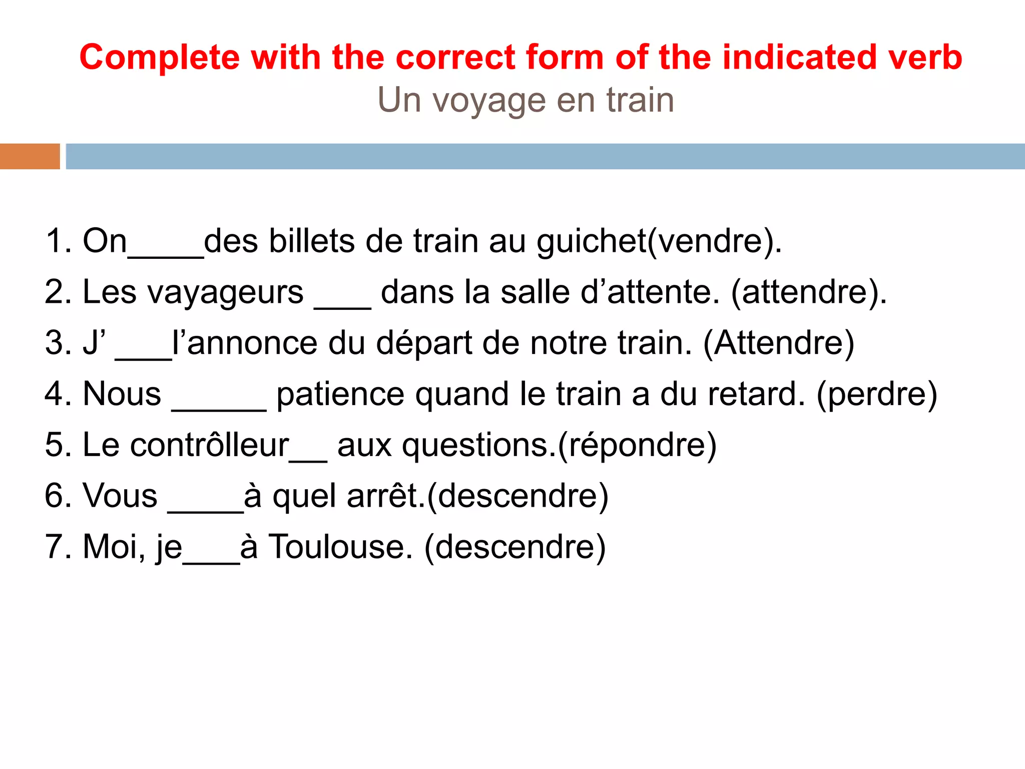 FRENCH VERBS IN IR PRESENT TENSE PART 3 | PPTX