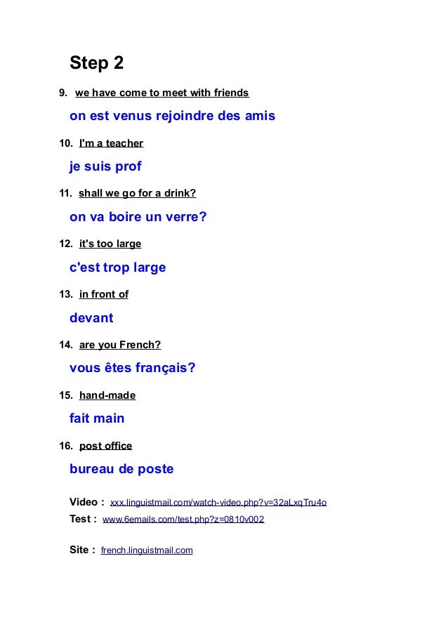 vh01 French Vocabulary 80 Words Expressions And Sentences vh01-french-vocabulary-80-words-expressions-and-sentences