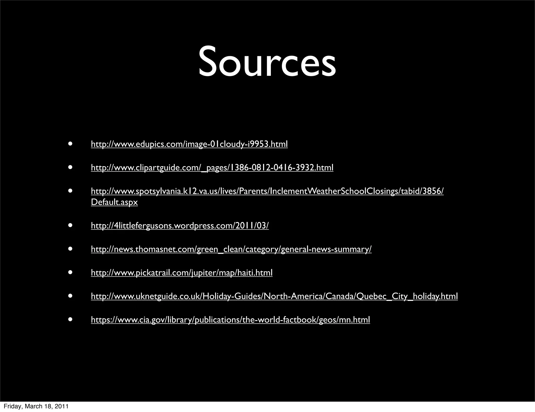 French weather report | PPT