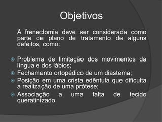 Frenectomia+e+frenotomia | PPT