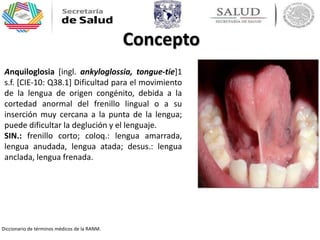 Frenillo lingual | PPTX