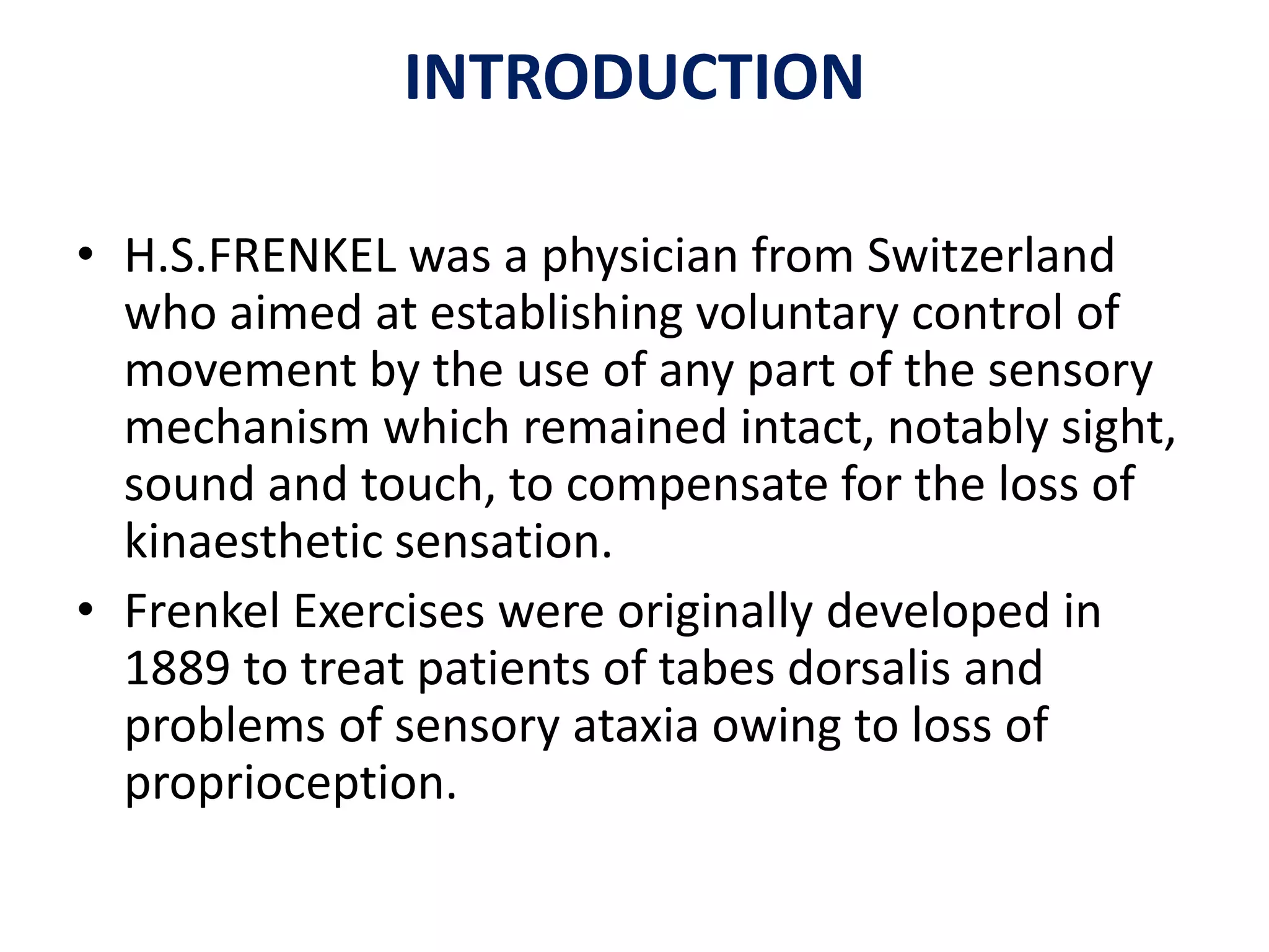 Frenkels exercise | PPTX