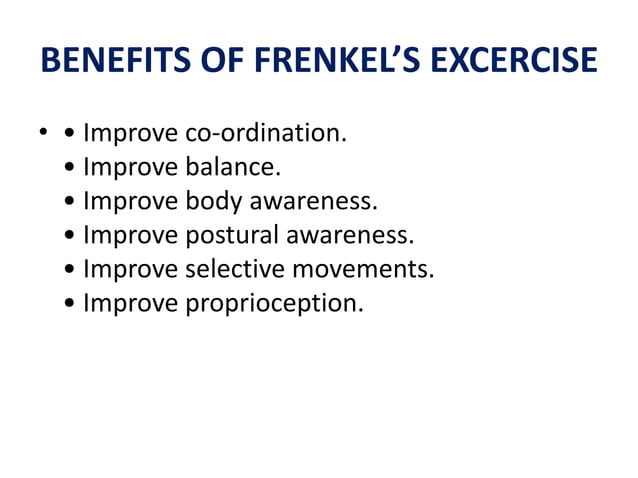 Frenkels exercise | PPTX