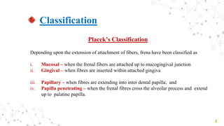 FRENAL ATTACHMENT & ITS MANAGEMENT | PPTX