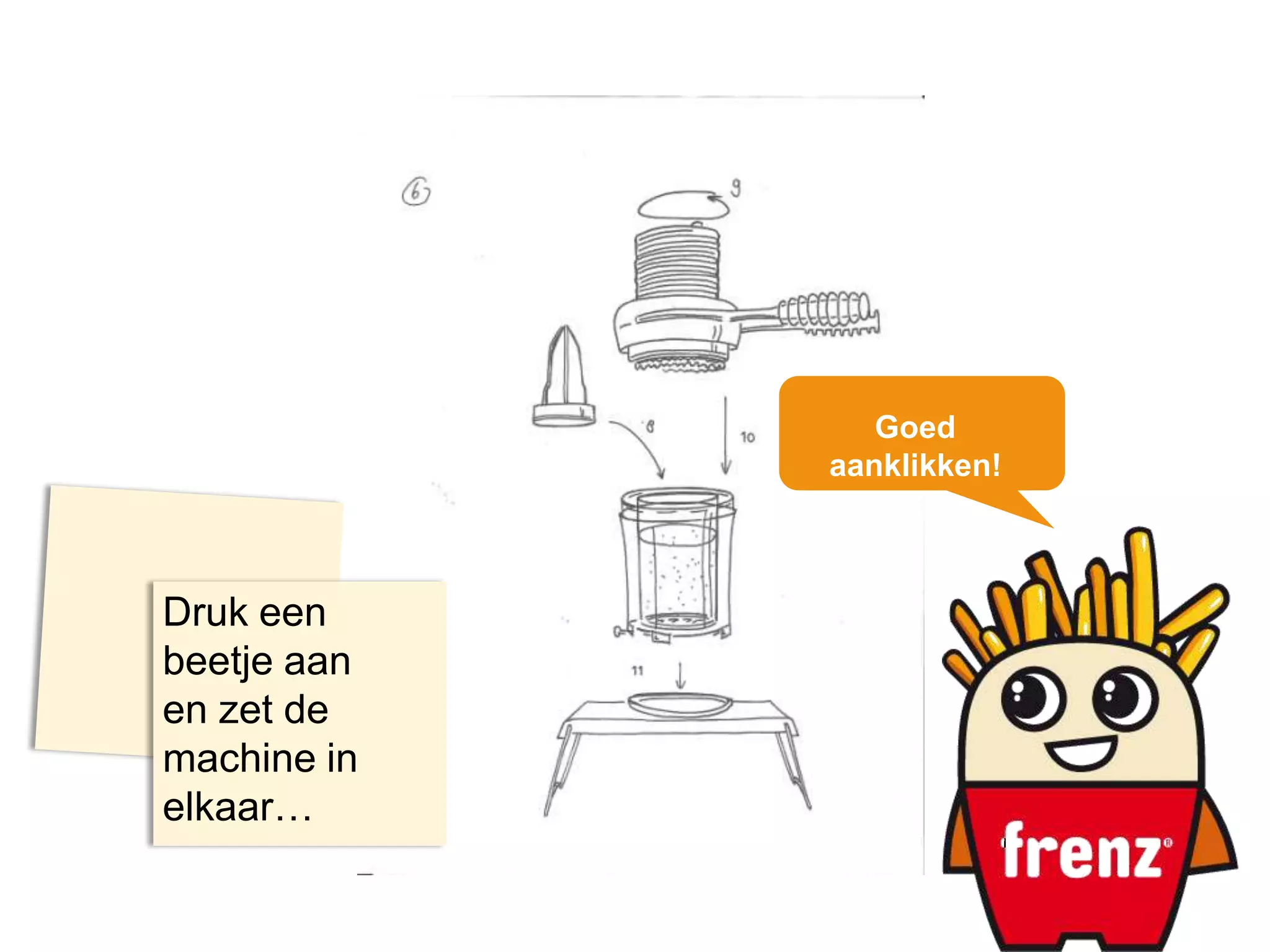 Frenz zo werkt het met tekeningen | PPTX