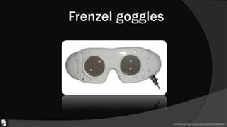 Frenzel goggles - Medical Equipments | PDF