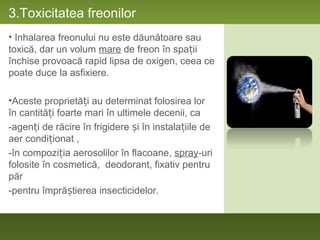 Freoni-Agenti frigorifici | PPT