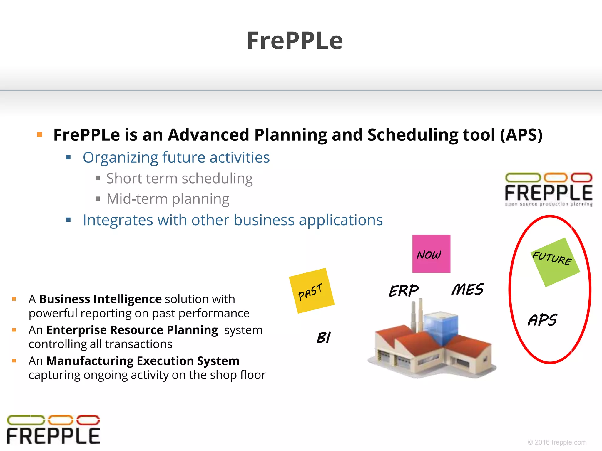 FrePPLe overview | PPT
