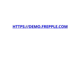 frePPLe Overview Presentation | PPTX